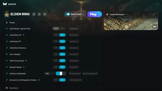 ELDEN RING Cheats, Trainers and Maps for PC | WeMod