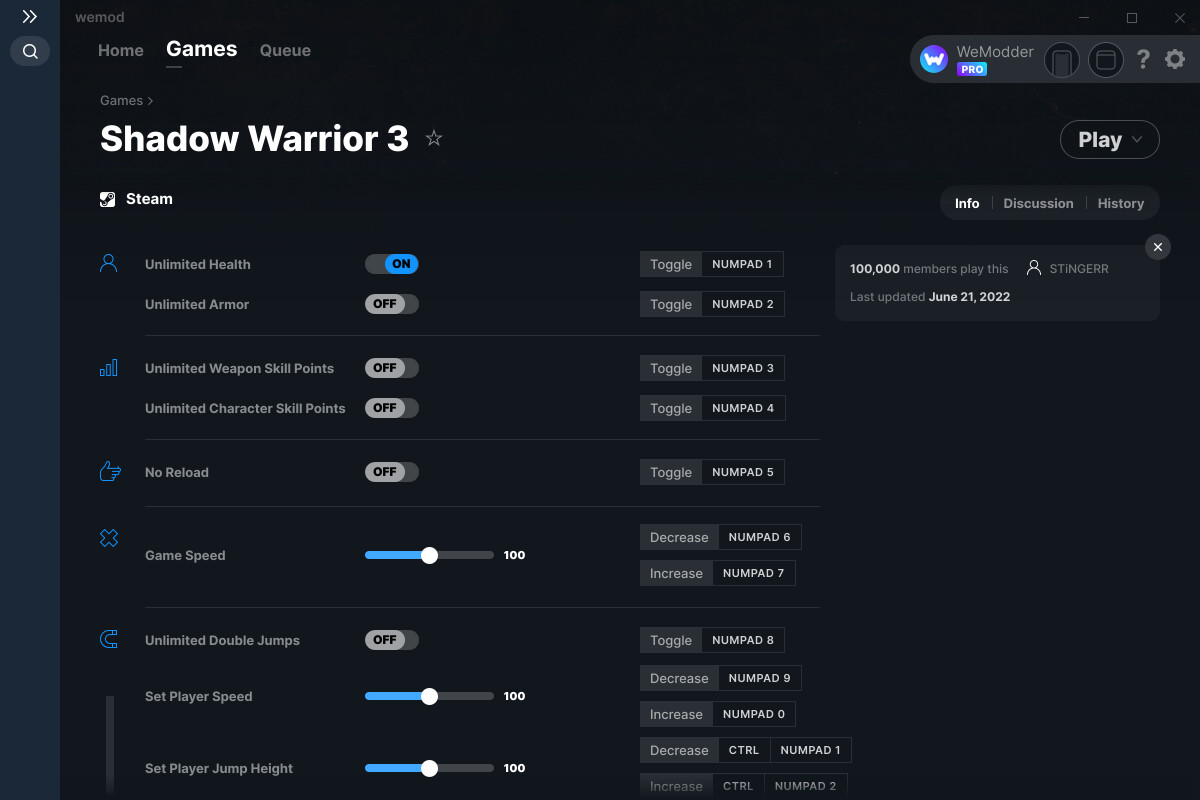 Shadow Warrior 3 Cheats and Trainer for Steam - Trainers - WeMod Community