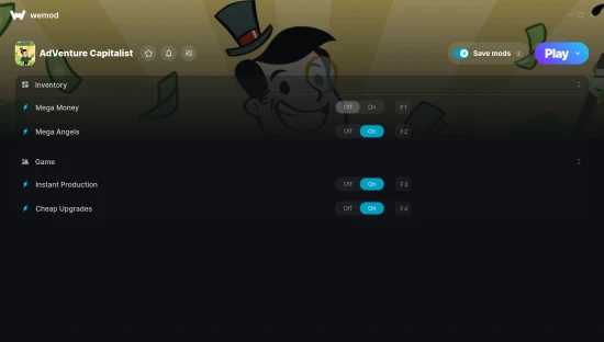 AdVenture Capitalist Cheats & Trainers for PC | WeMod