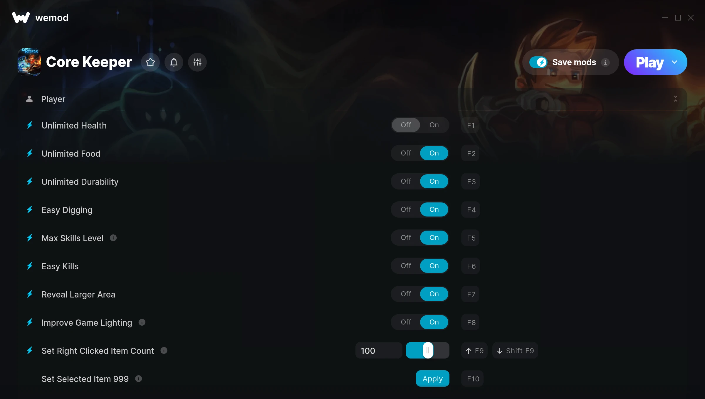 Core Keeper Cheats & Trainers for PC | WeMod