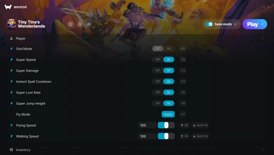 Tiny Tina's Wonderlands Cheats & Trainers for PC | WeMod