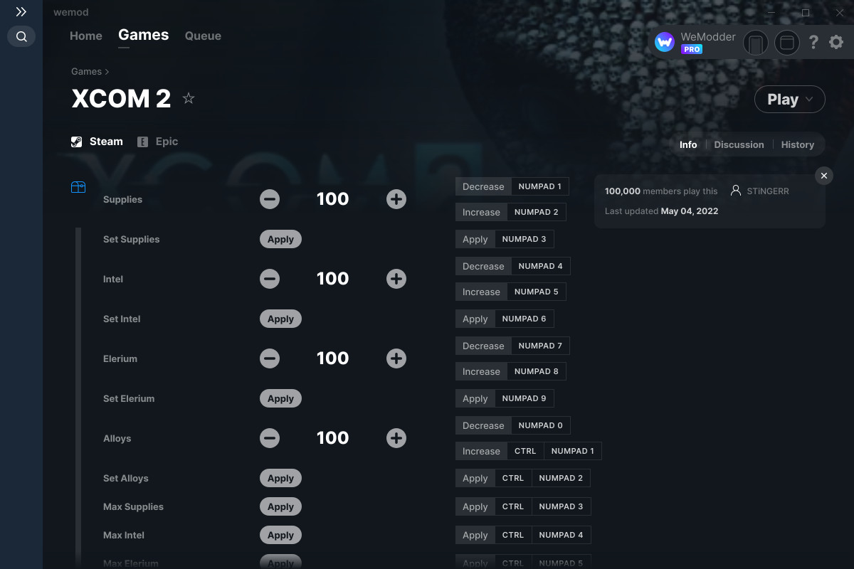 XCOM 2 Cheats and Trainer for Epic Games - Trainers - WeMod Community