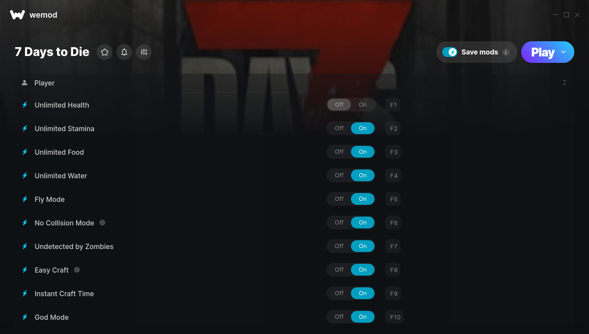 7 Days to Die Cheats and Trainer for Xbox - Trainers - WeMod Community