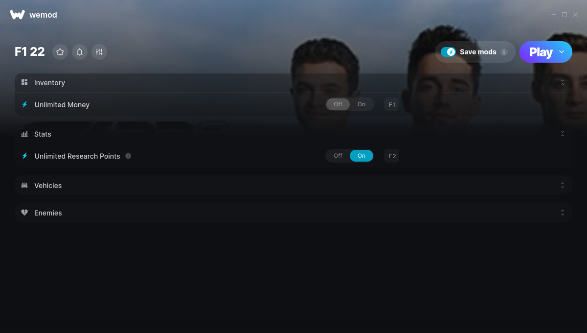 F1 22 Cheats and Trainer for EA - Trainers - WeMod Community