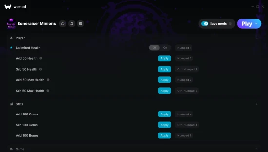 Boneraiser Minions Cheats & Trainers for PC | WeMod
