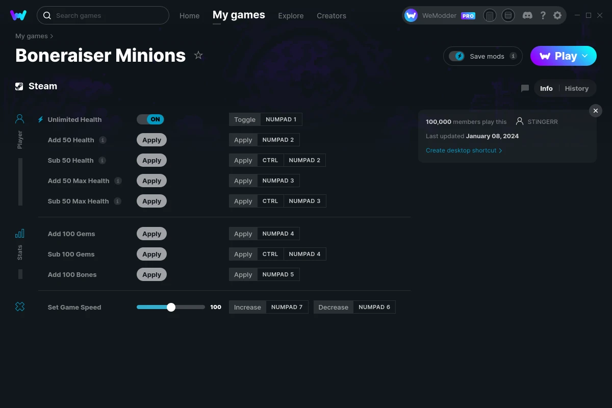 Boneraiser Minions Cheats & Trainers for PC | WeMod