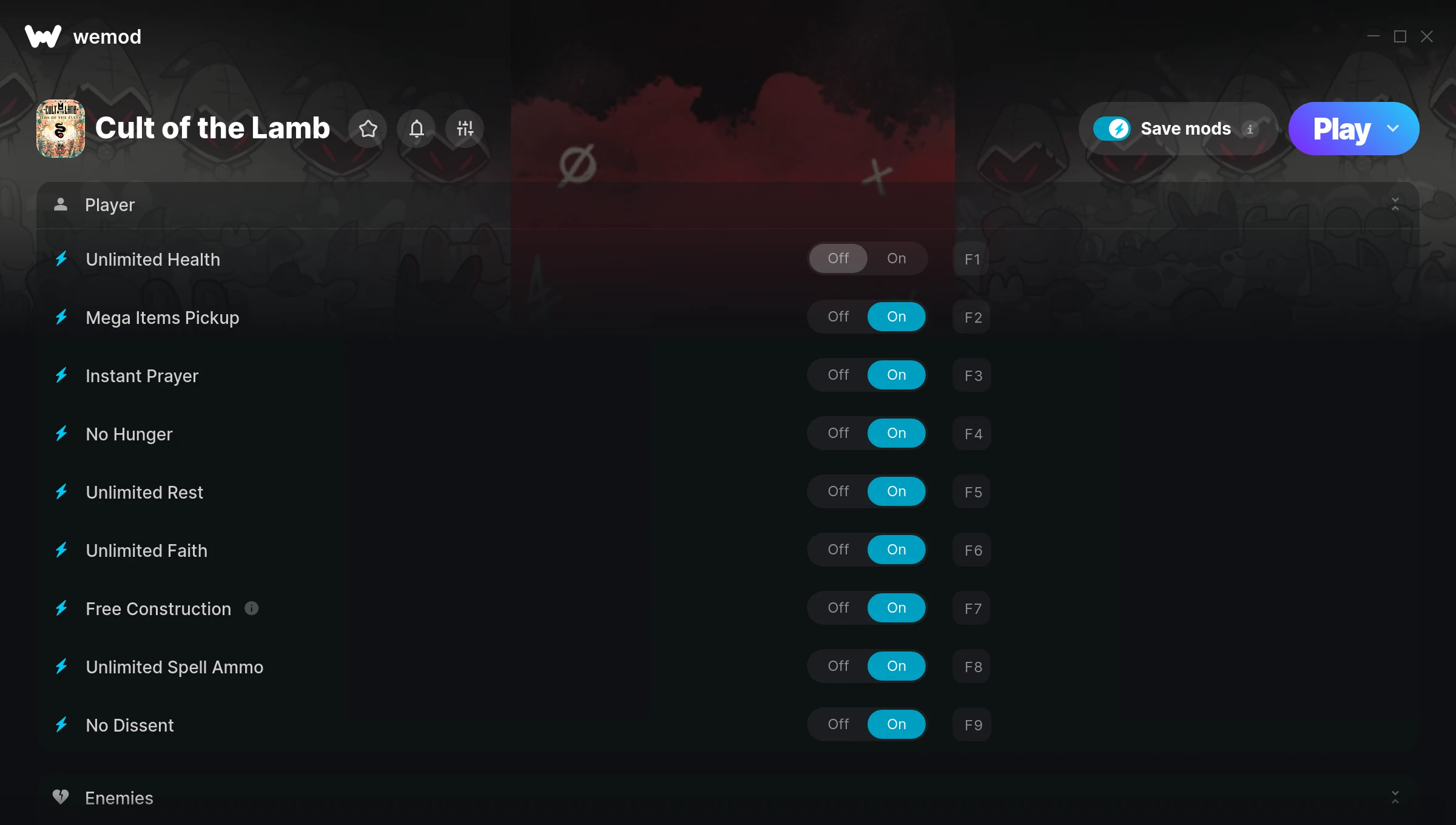 Cult of the Lamb Cheats & Trainers for PC | WeMod