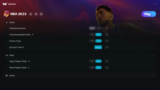 NBA 2K23 Cheats & Trainers for PC | WeMod