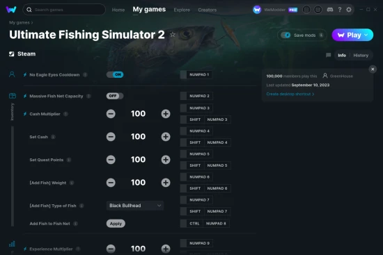 Ultimate Fishing Simulator 2 Cheats & Trainers for PC | WeMod