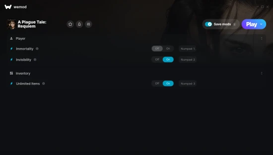 A Plague Tale: Requiem Cheats & Trainers for PC | WeMod