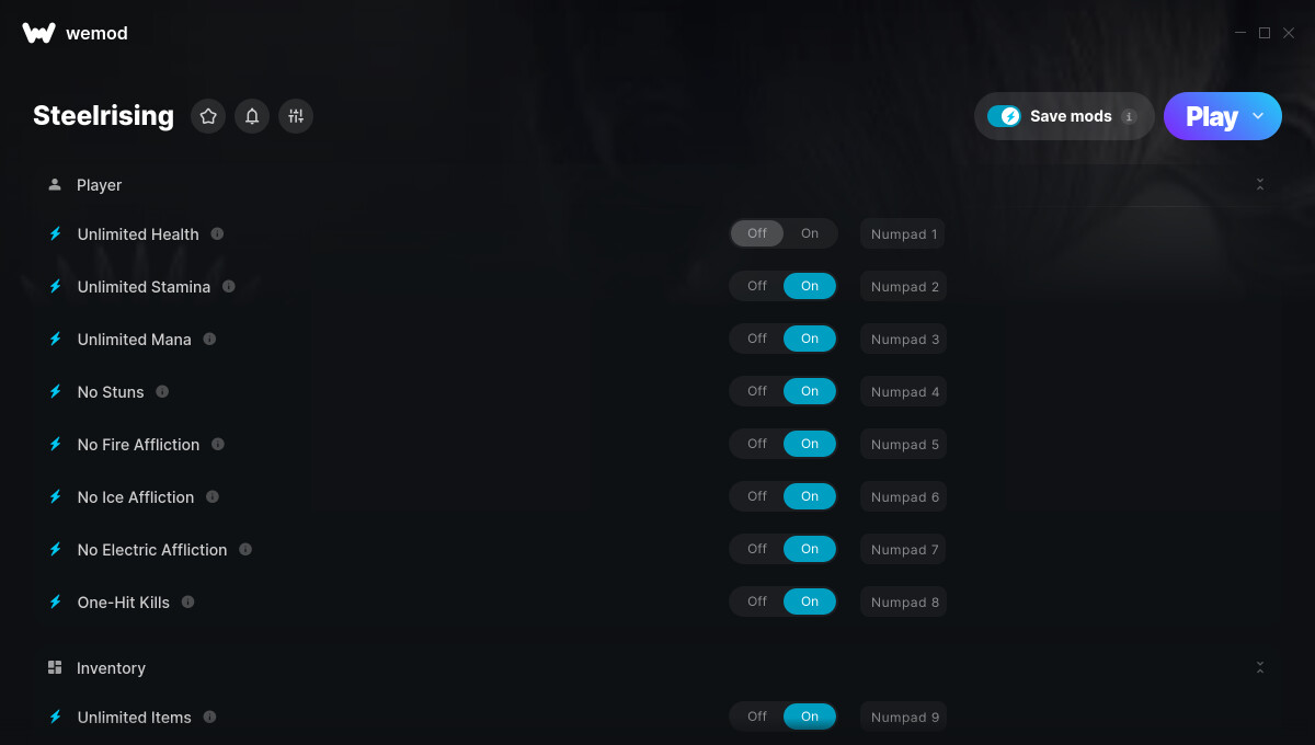 Steelrising Cheats and Trainer for Epic Games - Trainers - WeMod Community