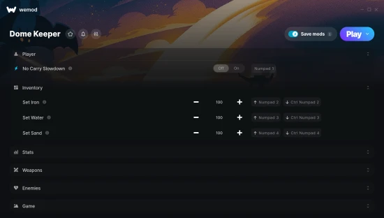 Dome Keeper Cheats & Trainers for PC | WeMod