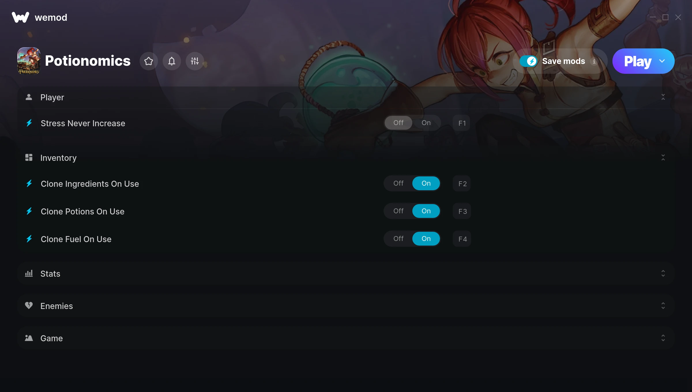 Potionomics Cheats & Trainers for PC | WeMod