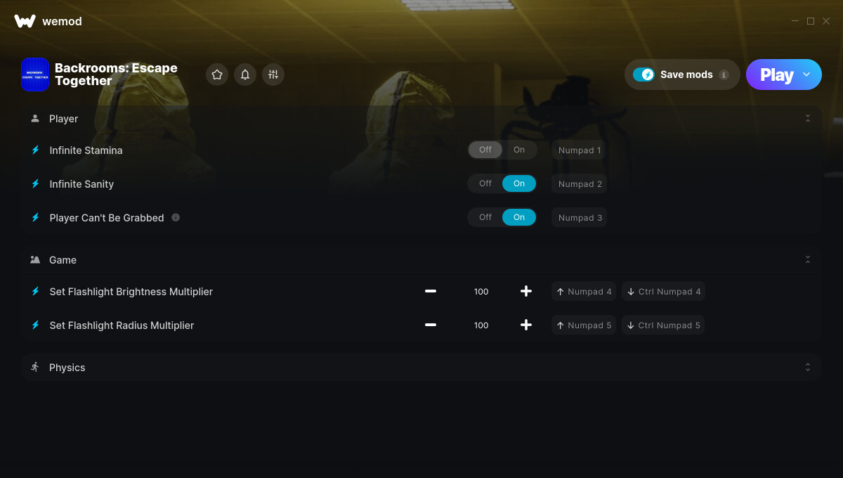Backrooms: Escape Together Cheats and Trainer for Steam - Trainers - WeMod Community