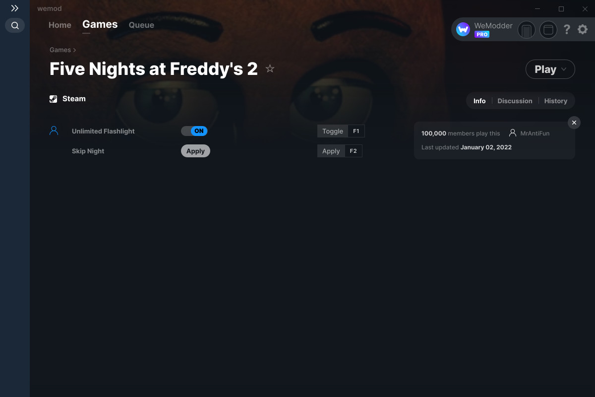 Five Nights at Freddy's 2 Cheats and Trainer for Steam - Trainers ...