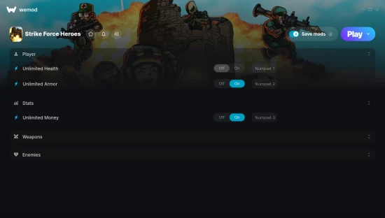 Strike Force Heroes Cheats & Trainers for PC | WeMod