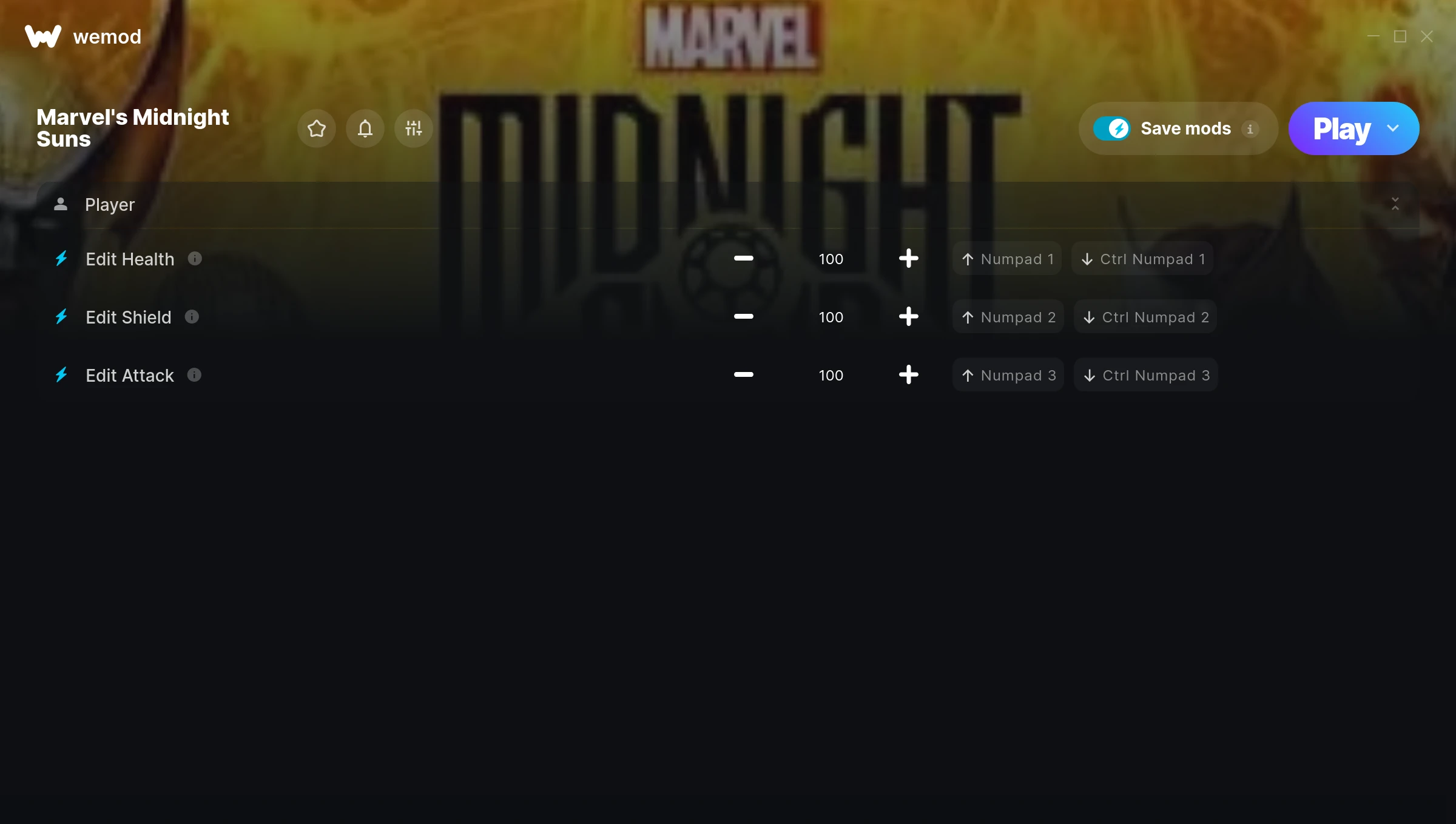 Marvel's Midnight Suns Cheats & Trainers for PC | WeMod