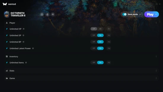 OCTOPATH TRAVELER II Cheats & Trainers for PC | WeMod