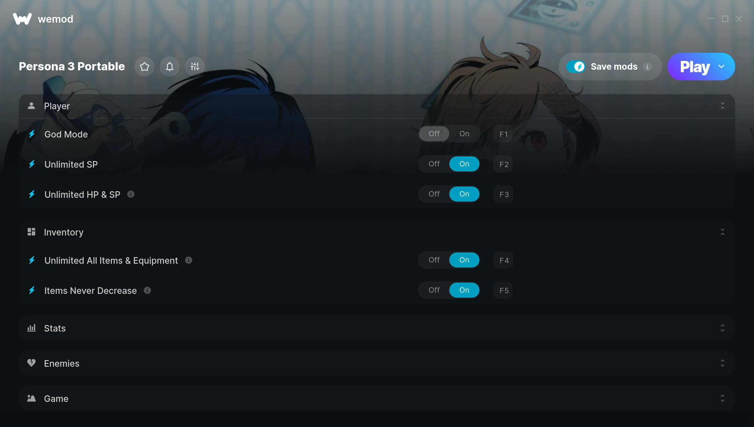 Persona 3 Portable Cheats & Trainers for PC | WeMod