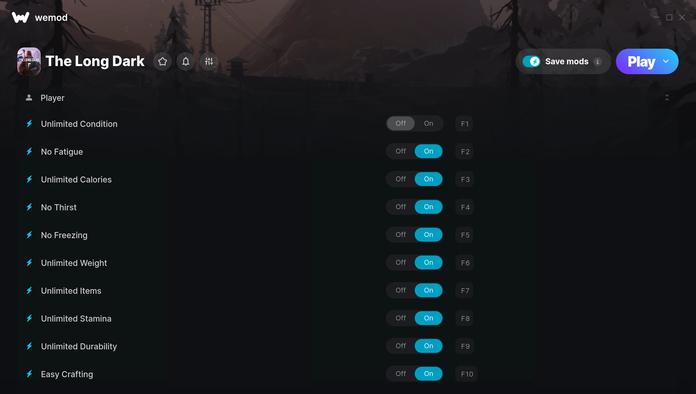 The Long Dark Cheats & Trainers for PC | WeMod