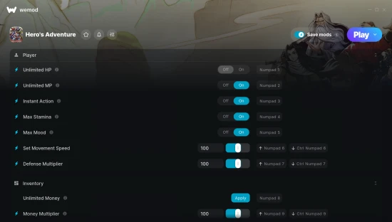 Hero's Adventure Cheats & Trainers for PC | WeMod