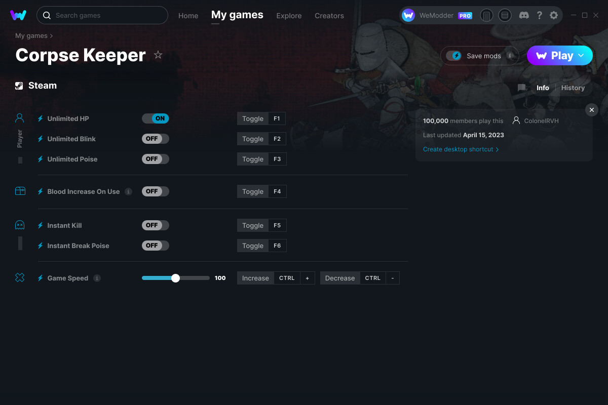 Corpse Keeper Cheats and Trainer for Steam - Trainers - WeMod Community