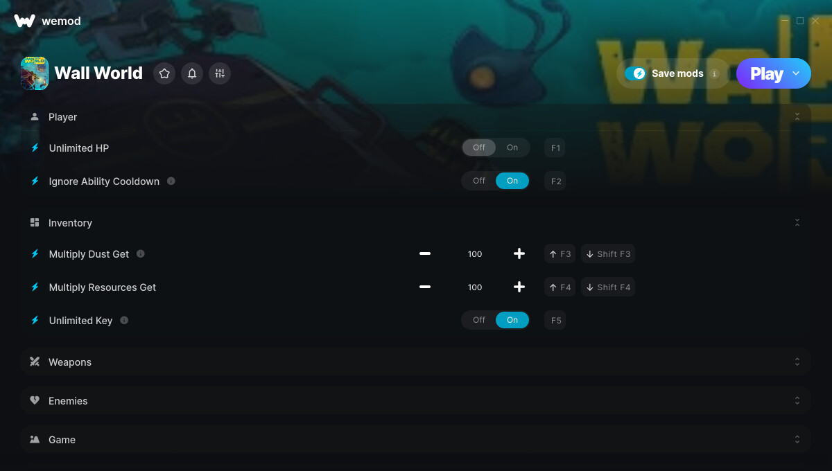 Wall World Cheats and Trainer for Steam - Trainers - WeMod Community