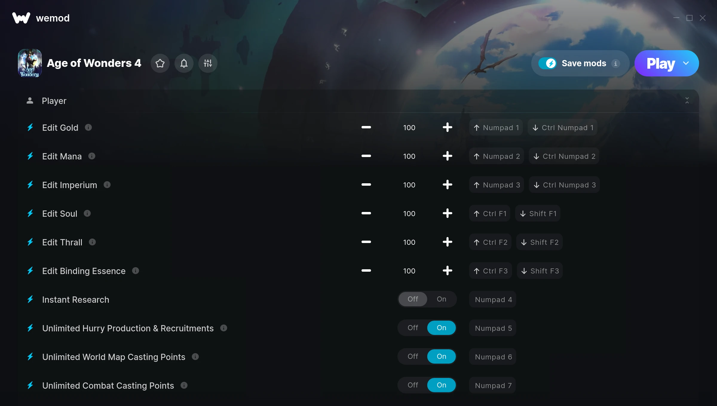 Age of Wonders 4 Cheats & Trainers for PC | WeMod