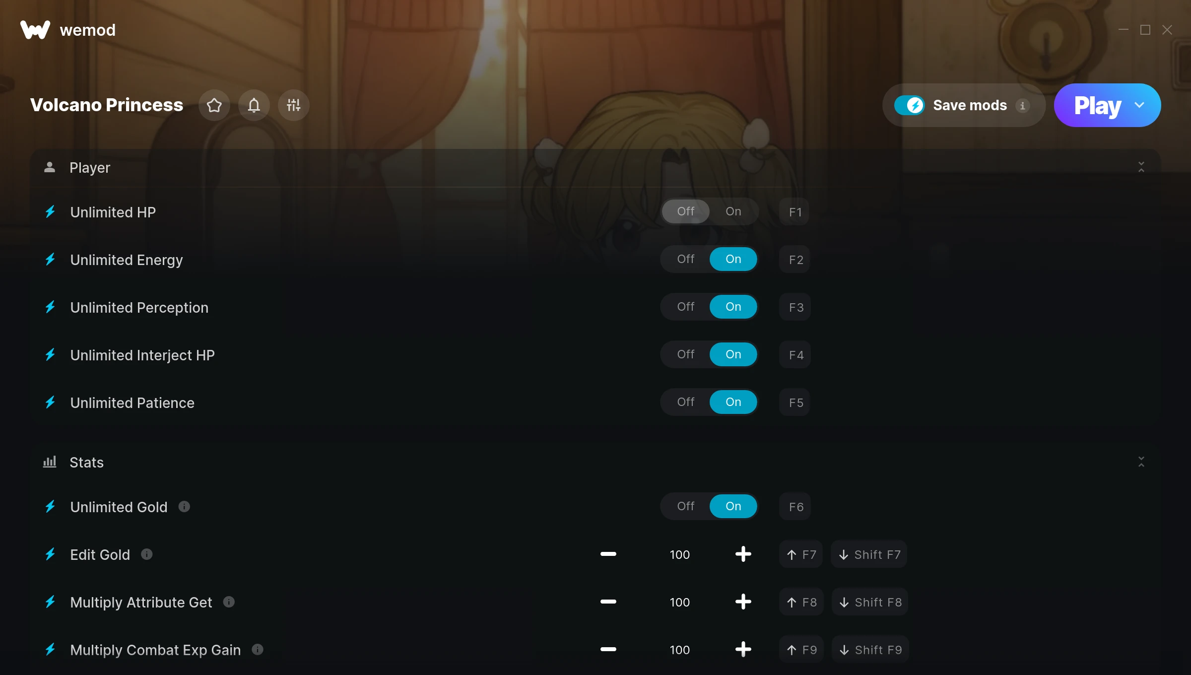 Volcano Princess Cheats & Trainers for PC | WeMod