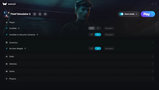 Thief Simulator 2 Cheats & Trainers for PC | WeMod