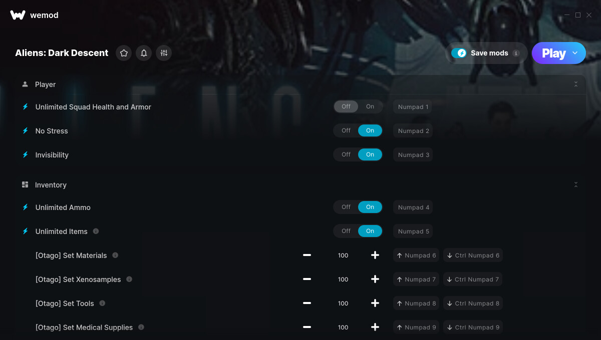 Aliens: Dark Descent Cheats and Trainer for Epic Games - Trainers ...