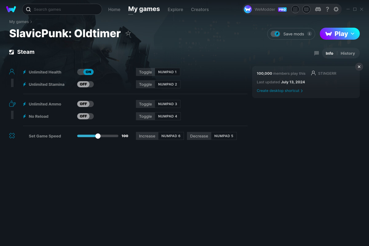 SlavicPunk: Oldtimer Cheats and Trainer for Steam - Trainers - WeMod ...