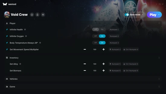 Void Crew Cheats & Trainers for PC | WeMod