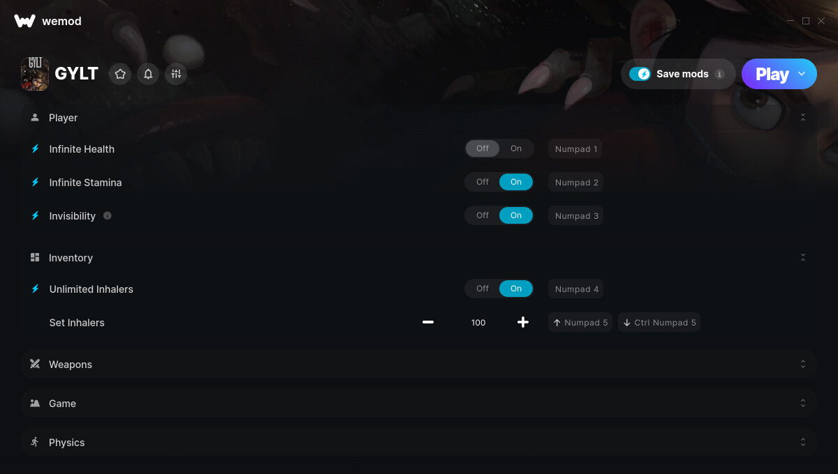 GYLT Cheats and Trainer for Steam - Trainers - WeMod Community