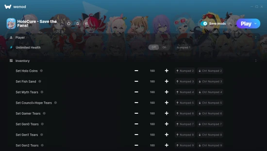 HoloCure - Save the Fans! Cheats & Trainers for PC | WeMod