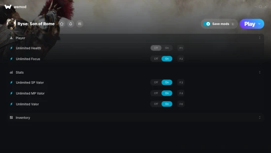 Ryse: Son of Rome Cheats & Trainers for PC | WeMod