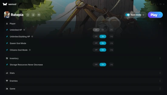 Ratopia Cheats & Trainers for PC | WeMod