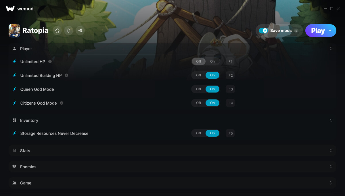 Ratopia Cheats and Trainer for Steam - Trainers - WeMod Community