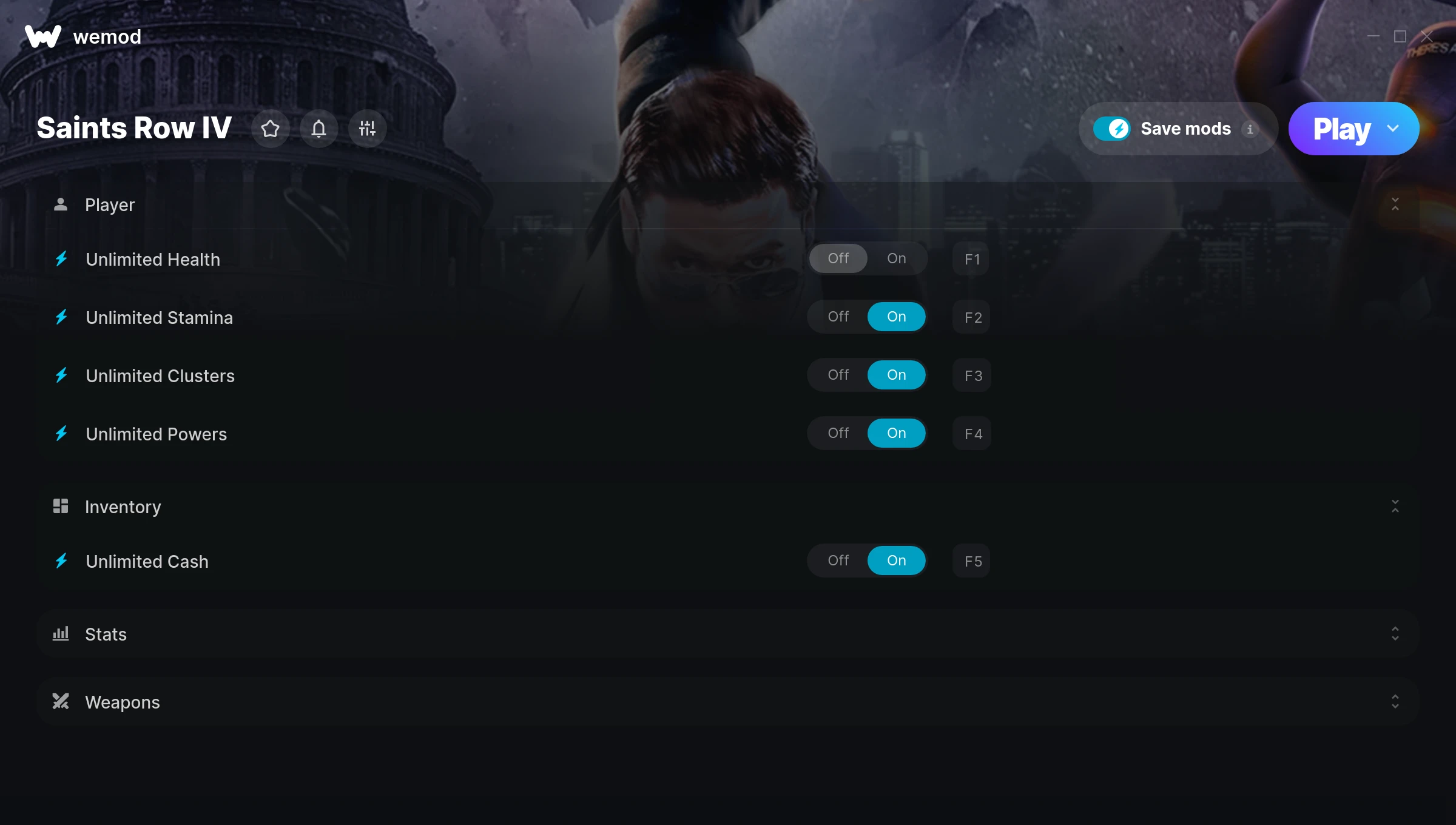 Saints Row IV Cheats & Trainers for PC | WeMod