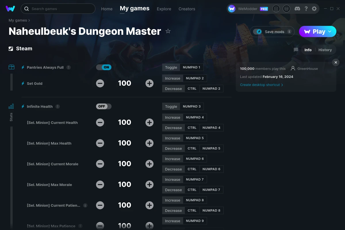 Naheulbeuk's Dungeon Master Cheats & Trainers for PC | WeMod