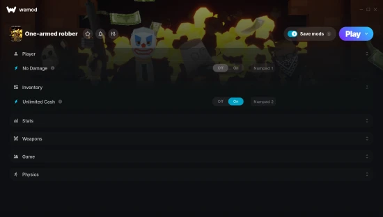 One-armed robber Cheats & Trainers for PC | WeMod