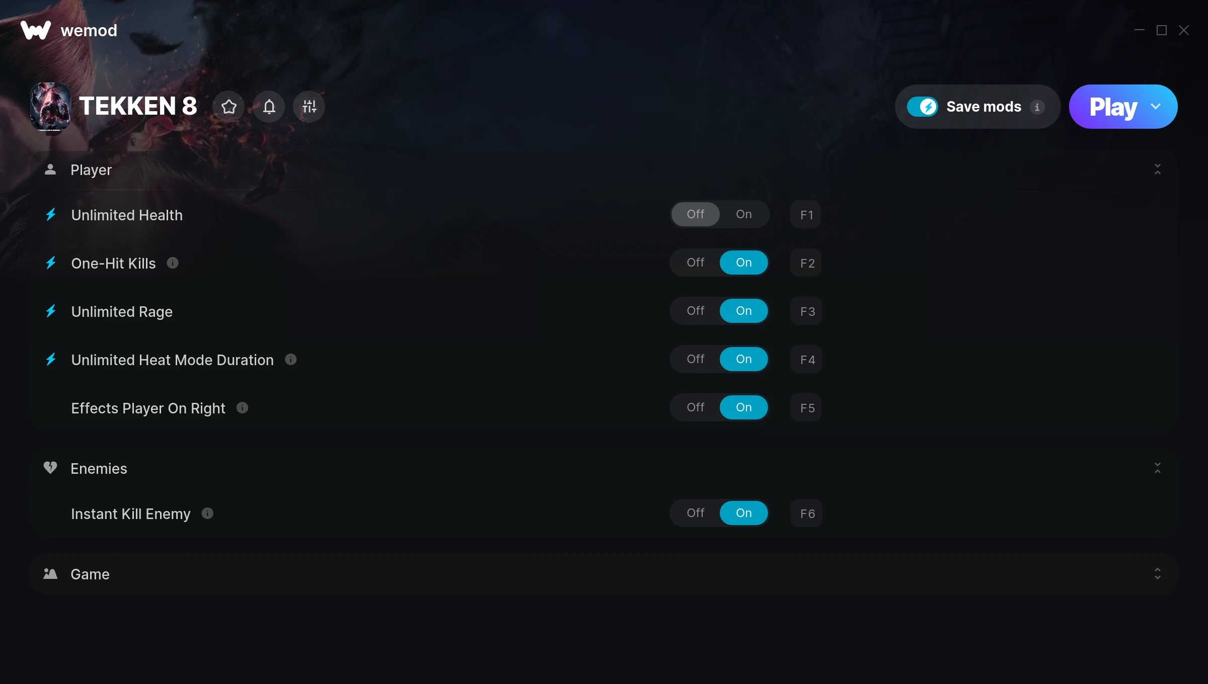 TEKKEN 8 Cheats & Trainers for PC | WeMod