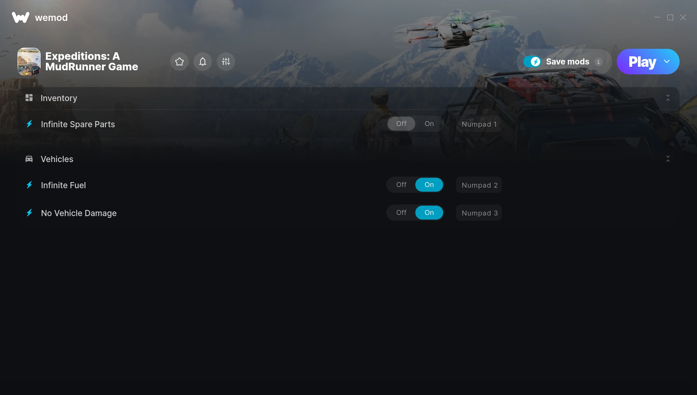 Expeditions: A MudRunner Game Cheats & Trainers for PC | WeMod