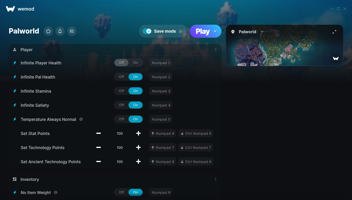 Palworld Cheats and Trainer for Xbox - Trainers - WeMod Community