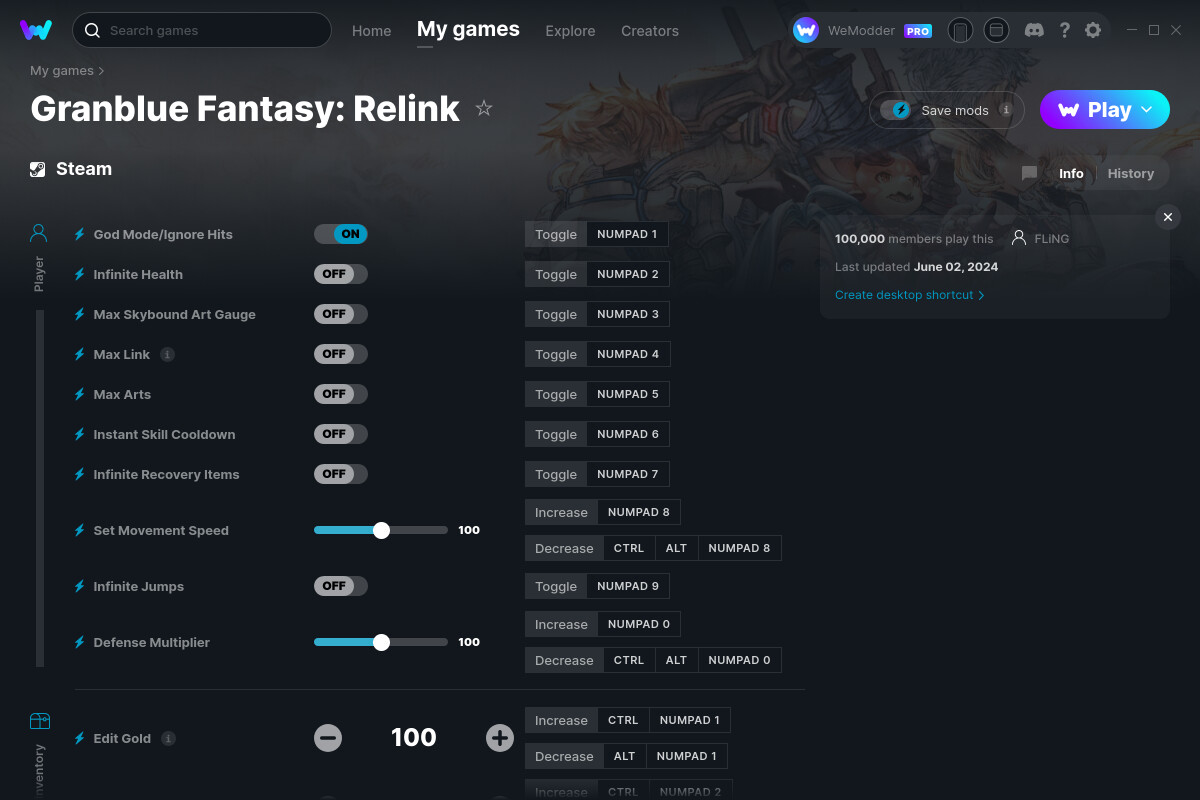 Granblue Fantasy: Relink Cheats and Trainer for Steam - Trainers ...