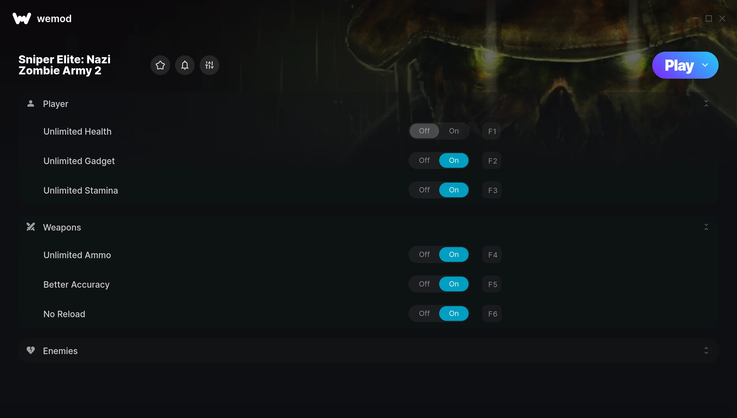 Sniper Elite: Nazi Zombie Army 2 Cheats & Trainers for PC | WeMod