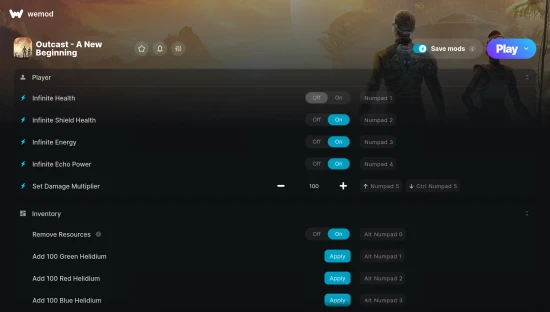 Outcast - A New Beginning Cheats & Trainers for PC | WeMod