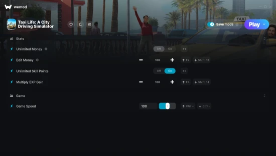 Taxi Life: A City Driving Simulator Cheats & Trainers for PC | WeMod
