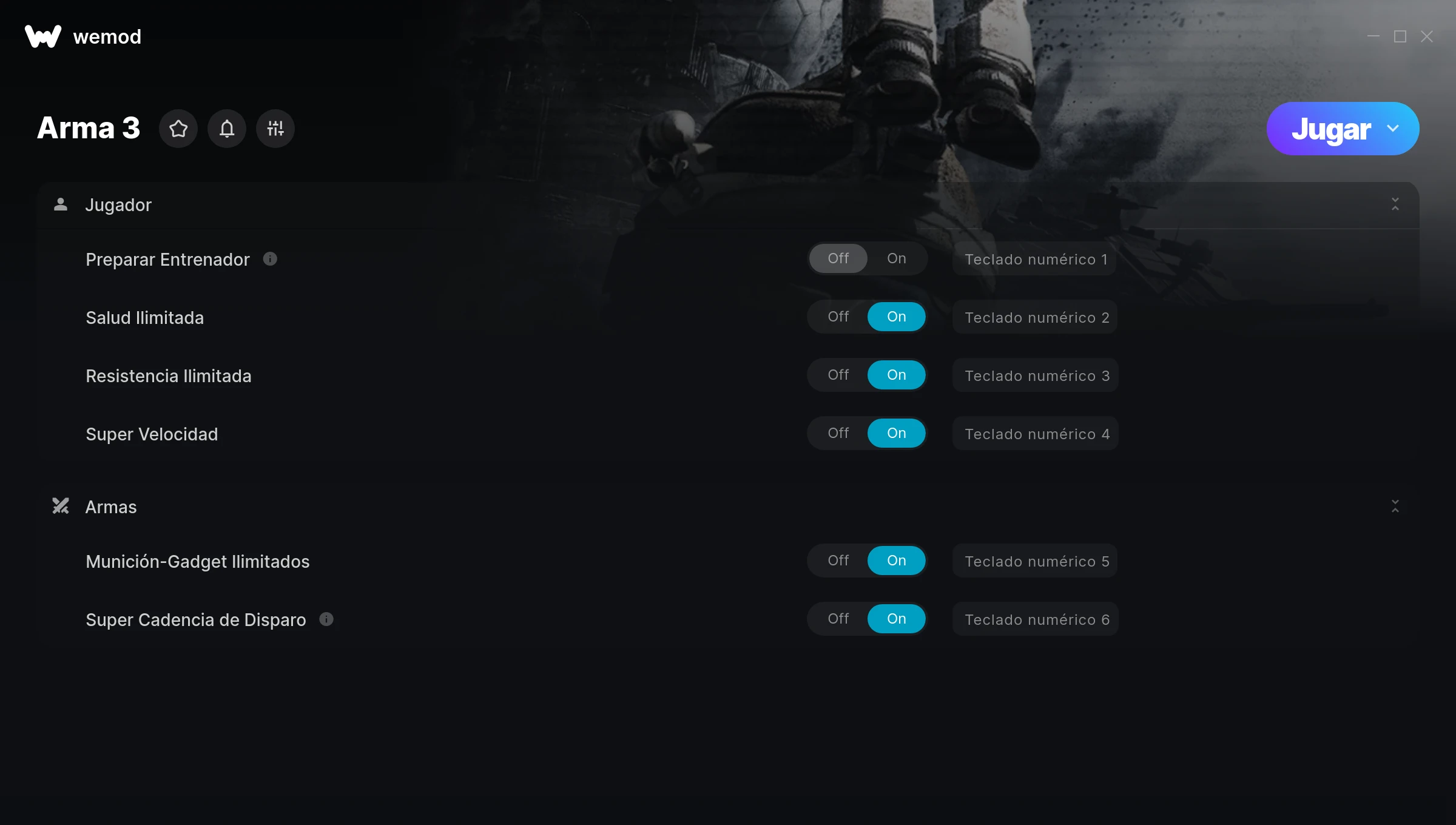 Trampas y Trainers de Arma 3 para PC | WeMod