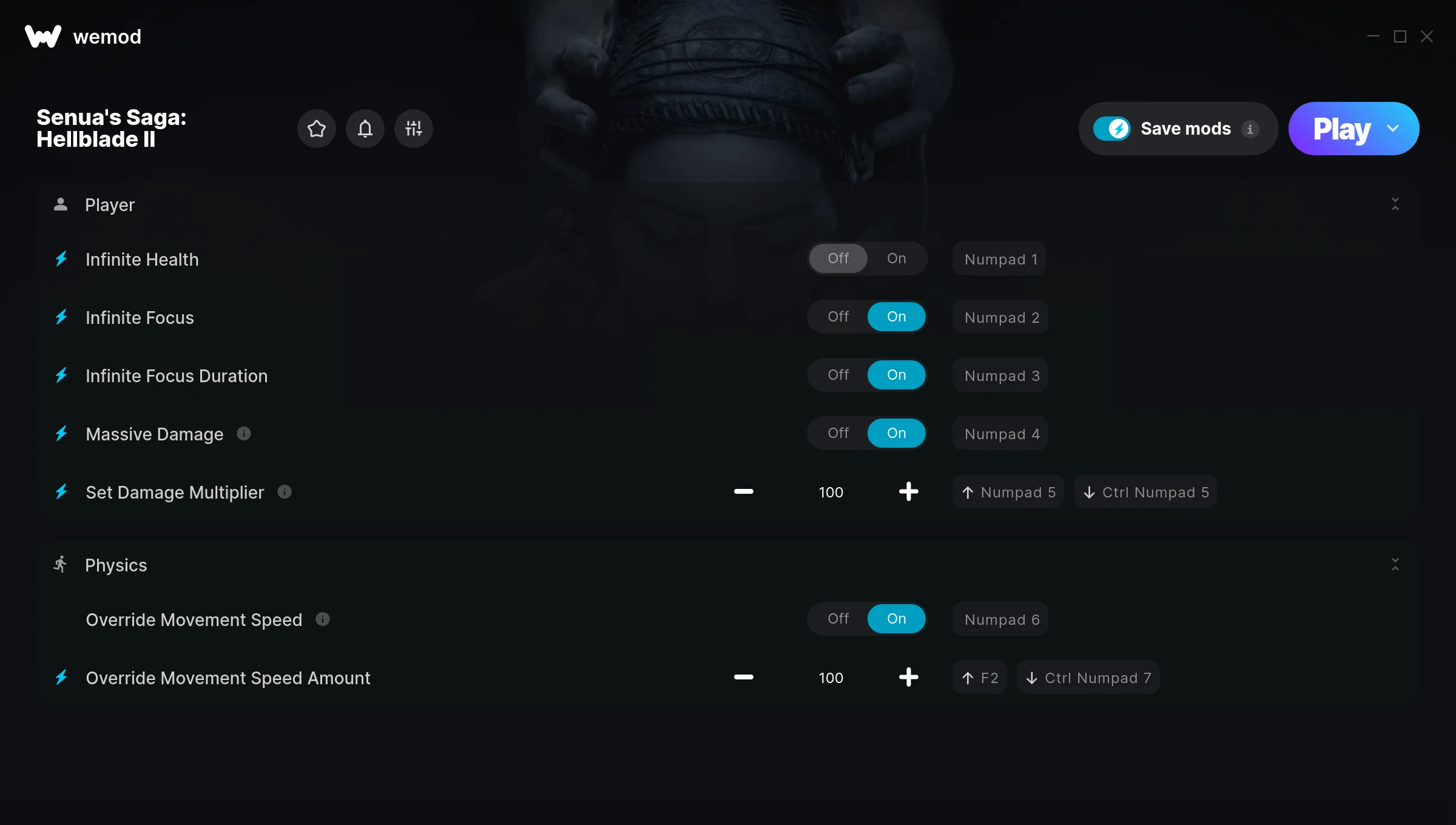 Senua's Saga: Hellblade II Cheats & Trainers for PC | WeMod